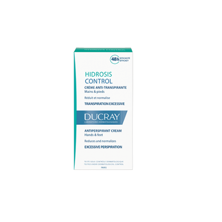 HIDROSIS CONTROL CREME ANTITRANSPIRANTE MAINS & PIEDS 50ML DUCRAY
