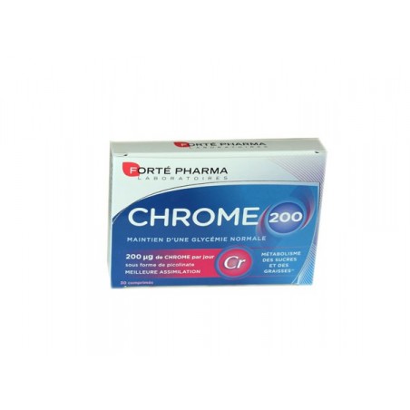 CHROME 200 CR 30 COMPRIMES FORTE PHARMA