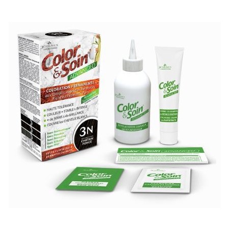 COLOR & SOIN ADVANCED 5N CHATAIN CLAIR 130ML LES 3 CHENES