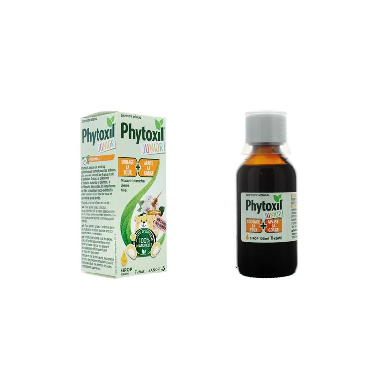 PHYTOXIL JUNIOR SIROP TOUX et GORGE 100ML SANOFI