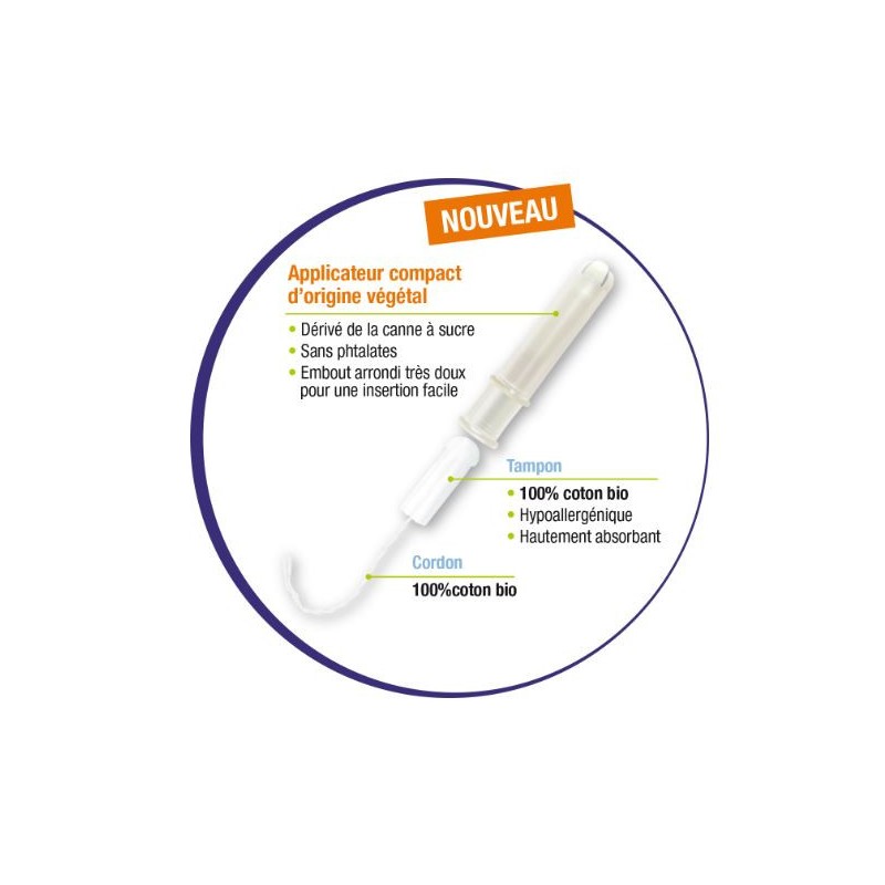 TAMPONS BIO NORMAL X 16 UNYQUE