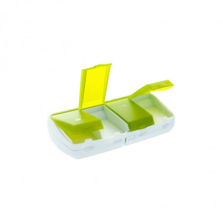 PILBOX DAILY PILULIER JOURNALIER COULEUR OLIVE