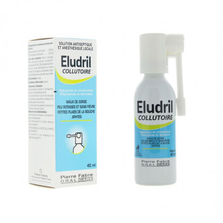 ELUDRIL COLLUTOIRE 40ML PIERRE FABRE ORAL CARE