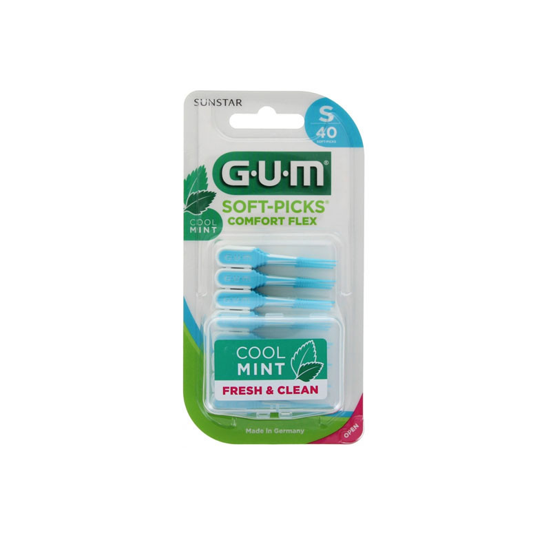 SOFT PICKS COMFORT FLEX COOL MINT S X40 GUM