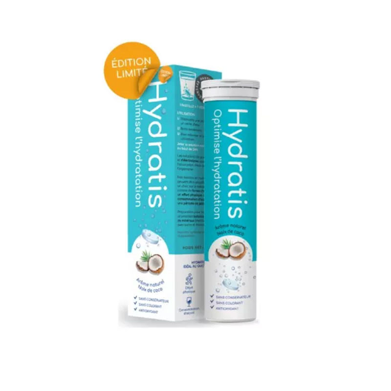 HYDRATIS NOIX DE COCO SELS MINÉRAUX 20 PASTILLES