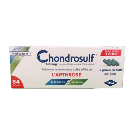 CHONDROSULF 400MG - 84 GELULES GENEVRIER