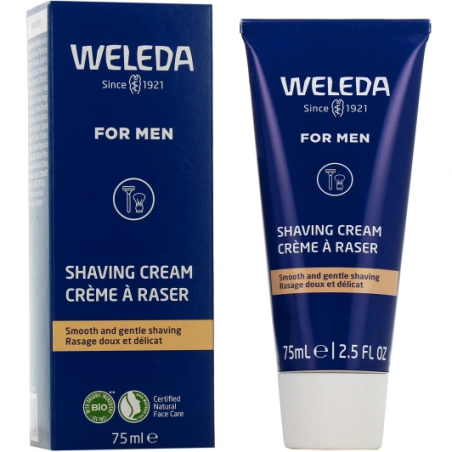 Crème rasage Adoucissante | Weleda | Soin homme